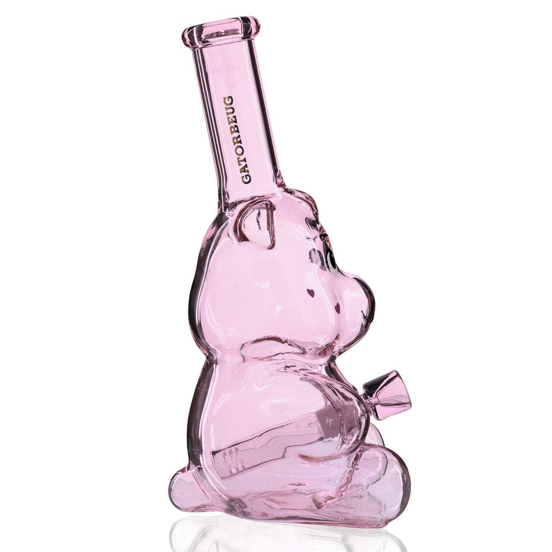 Bear Glass Bong 25cm - Pink – Gatorbeug