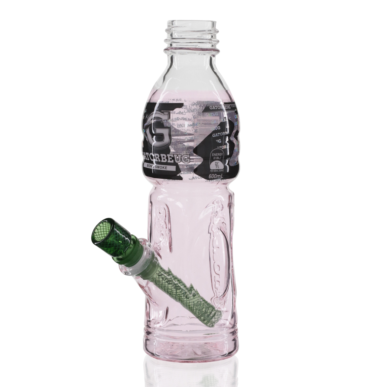 G2 Glass Bong 23cm - Pink Boro – Gatorbeug