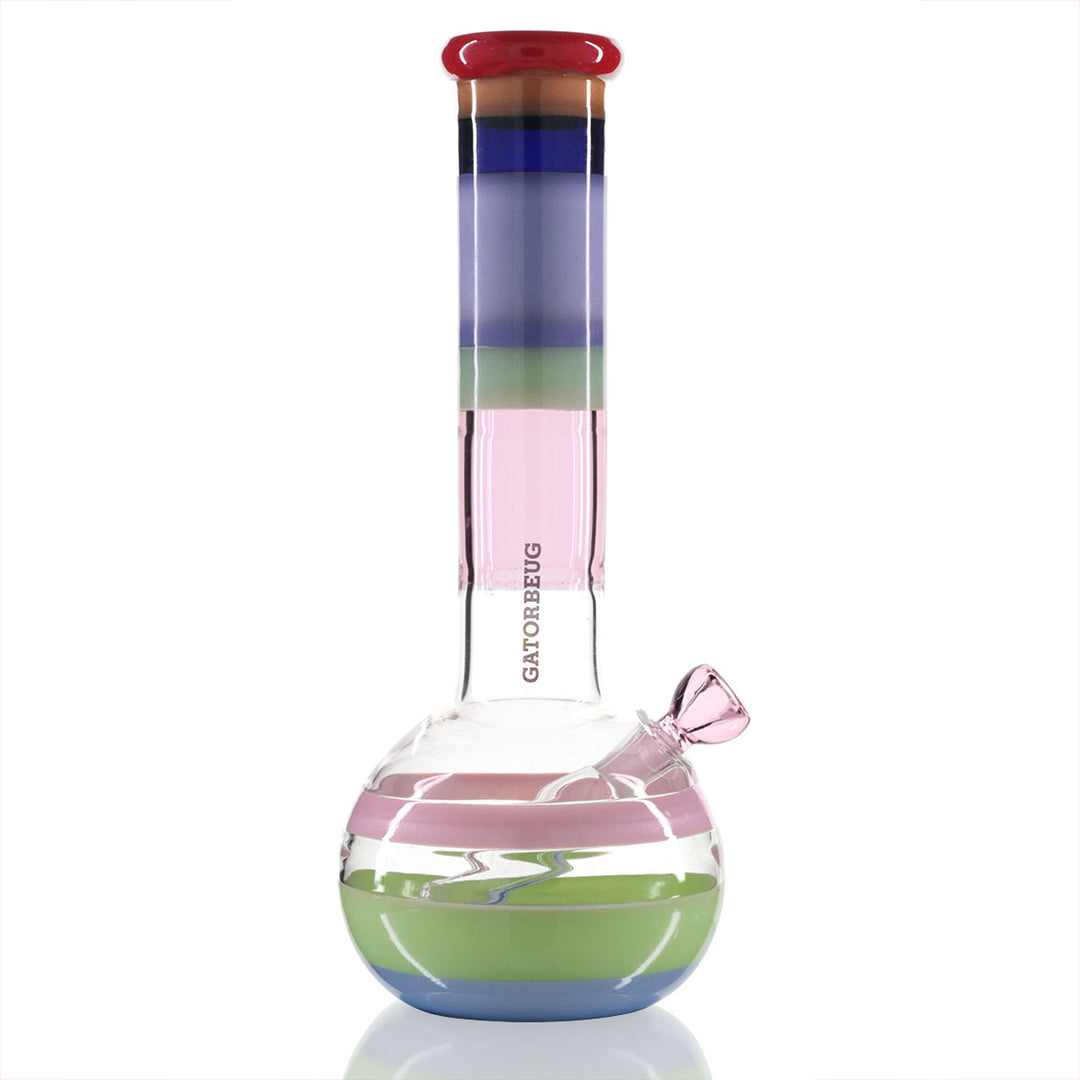 New Icon Glass Bong - Rainbow – Gatorbeug