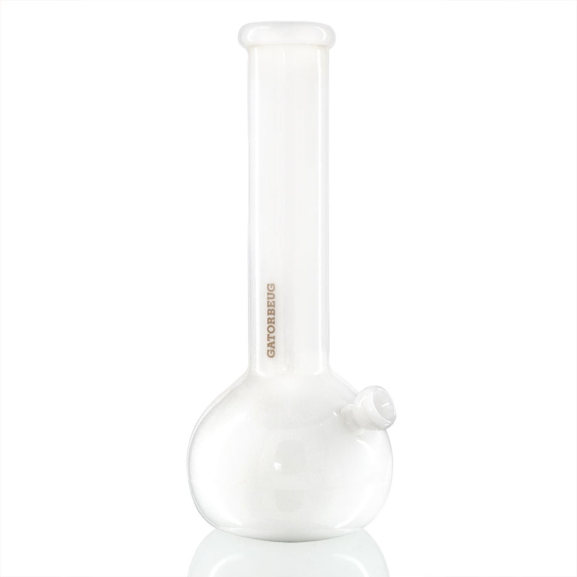 New Icon Glass Bong 28cm - White – Gatorbeug