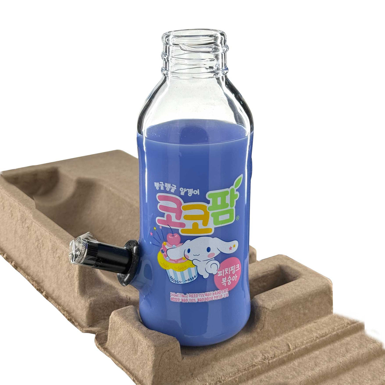 OMG Cute! Glass Bottle Bong - Blue – Gatorbeug